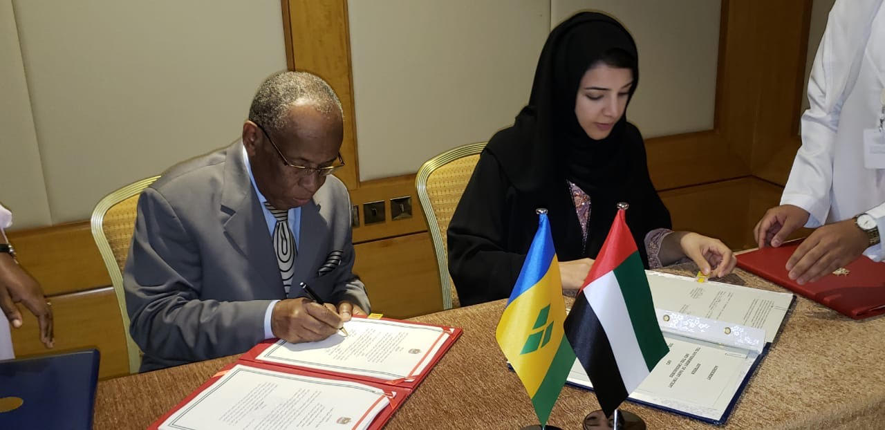 VINCENTIAN DELEGATION PARTICIPATES IN THE FIRST UAE-CARIBBEAN FORUM ...