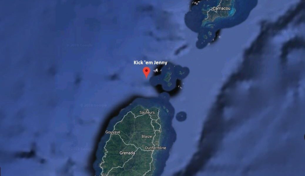 More than 1,000 small earthquakes at Grenada's underwater volcano ...