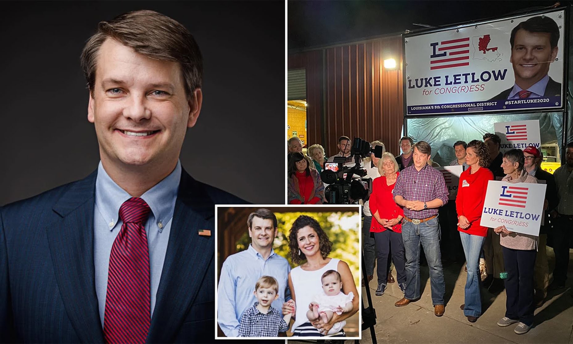 Congressman-elect Luke Letlow suffered a heart attack following ...