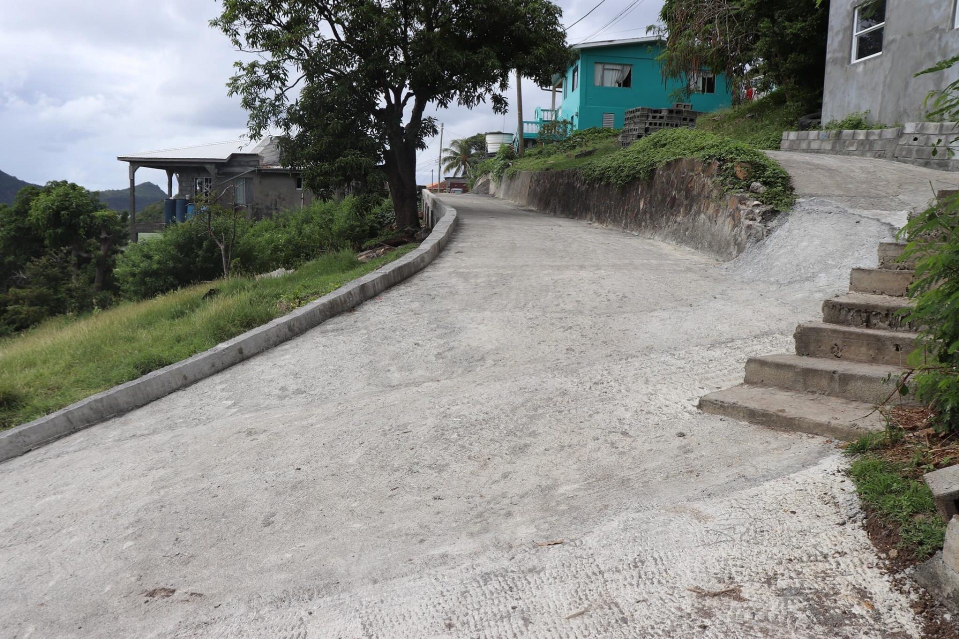 BRAGSA builds new road in Hamilton, Bequia - Asberth News Network