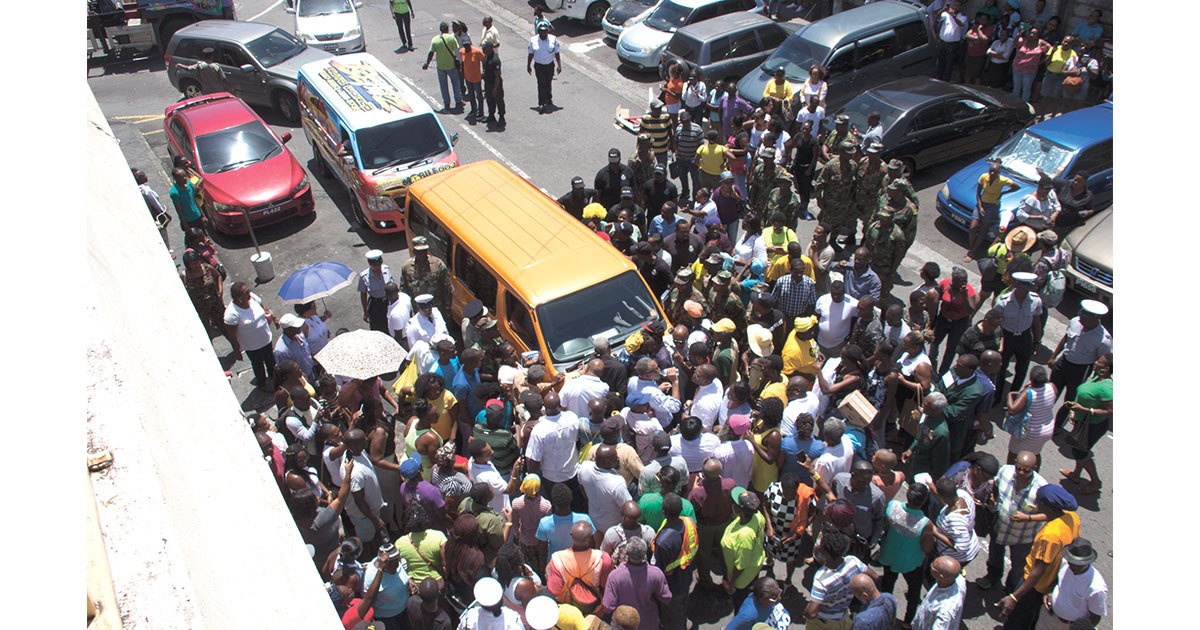 PM Gonsalves dares opposition leader to block the roads in protest ...