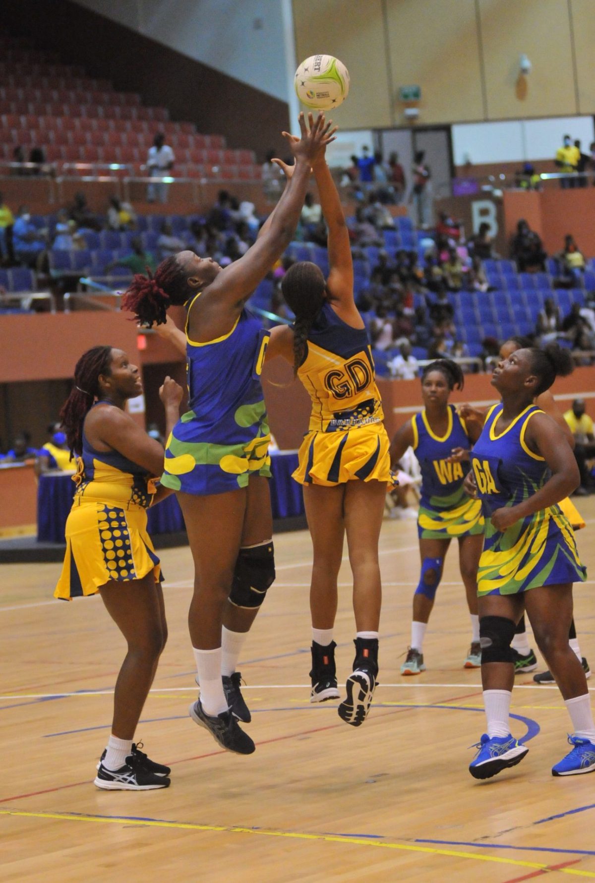 Bajan Gems sweeps Invitational Netball Series against SVG - Asberth ...