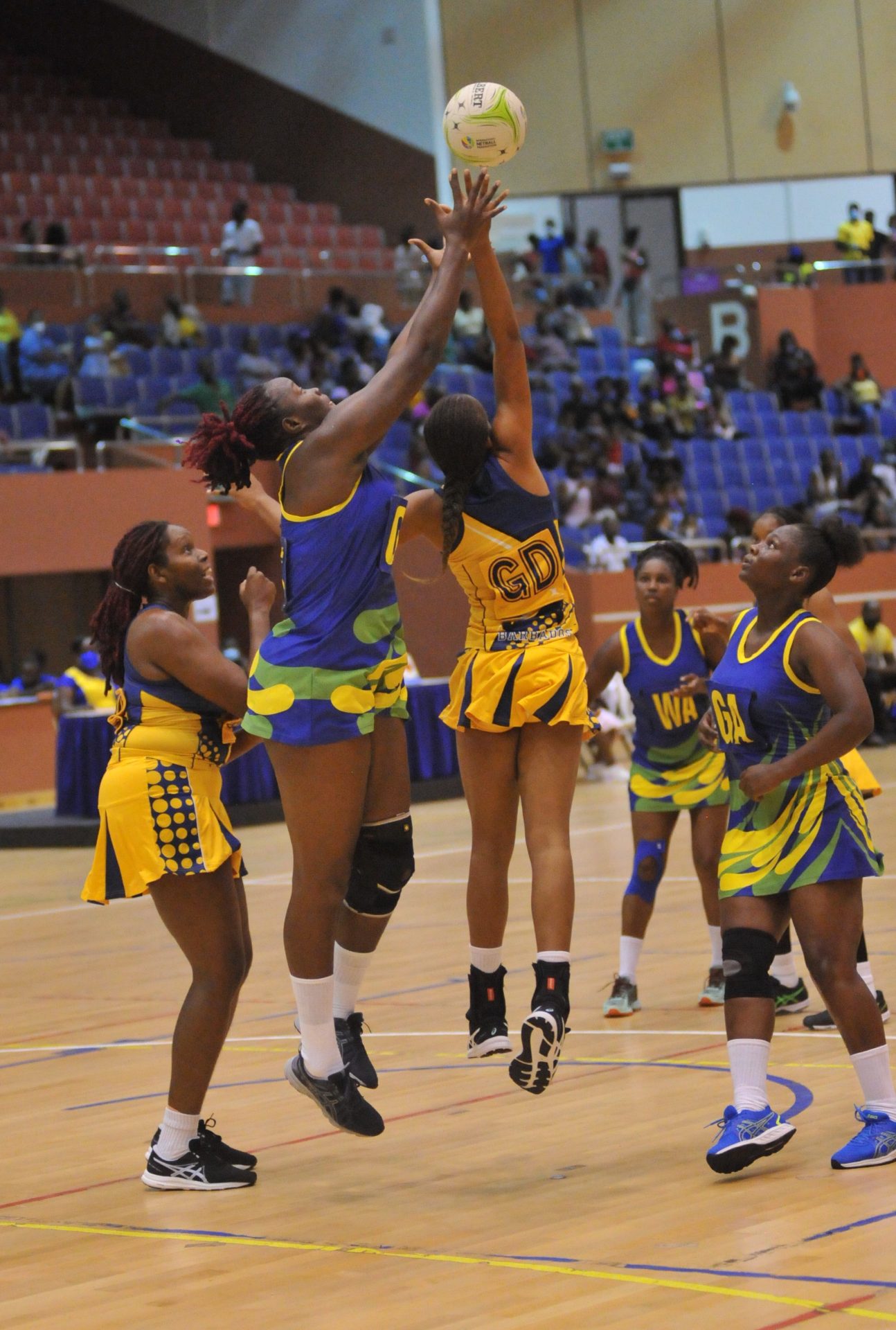 Bajan Gems sweeps Invitational Netball Series against SVG - Asberth ...