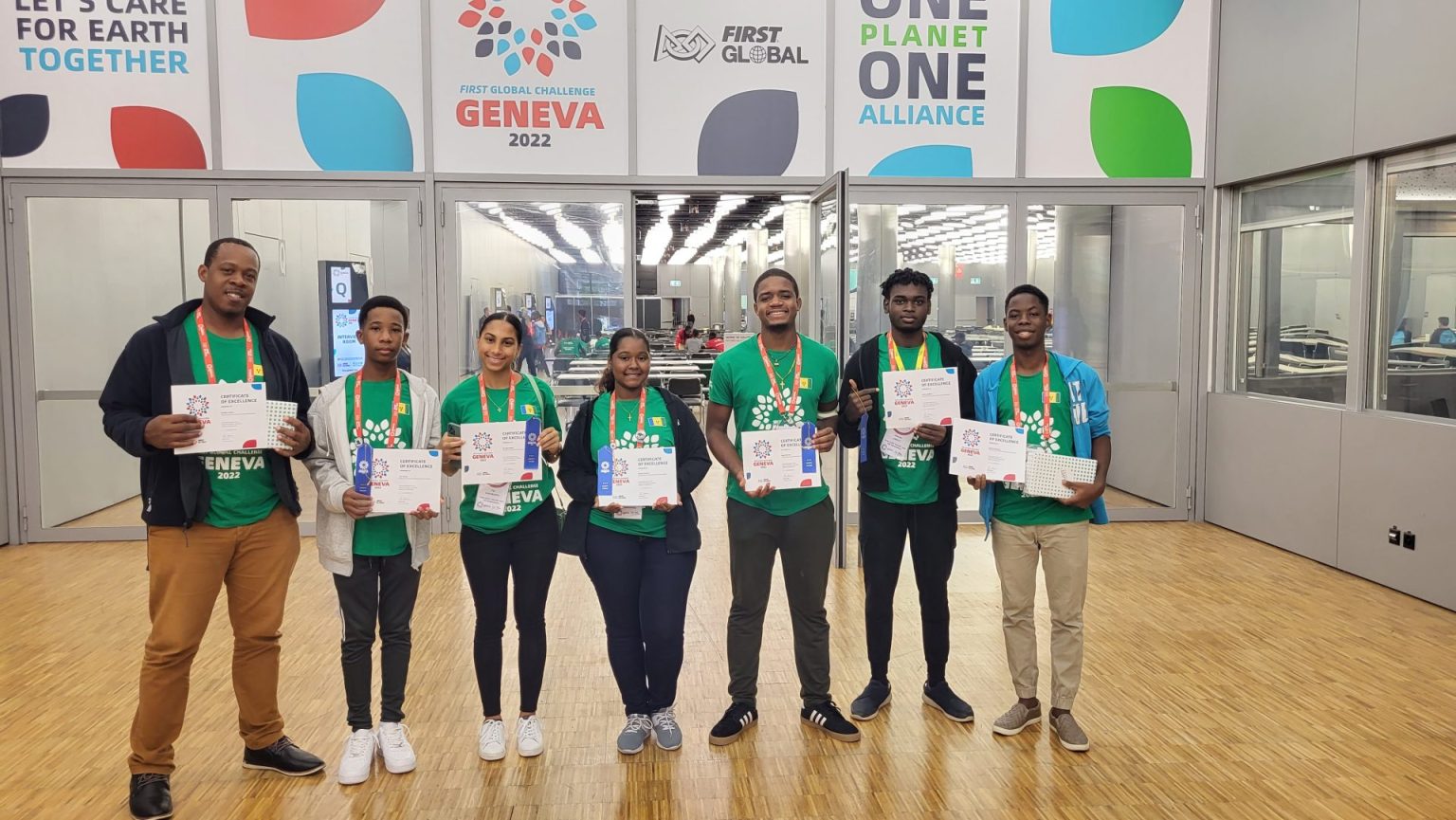 Saint Vincent and the Grenadines excels at FIRST Global Robotics ...