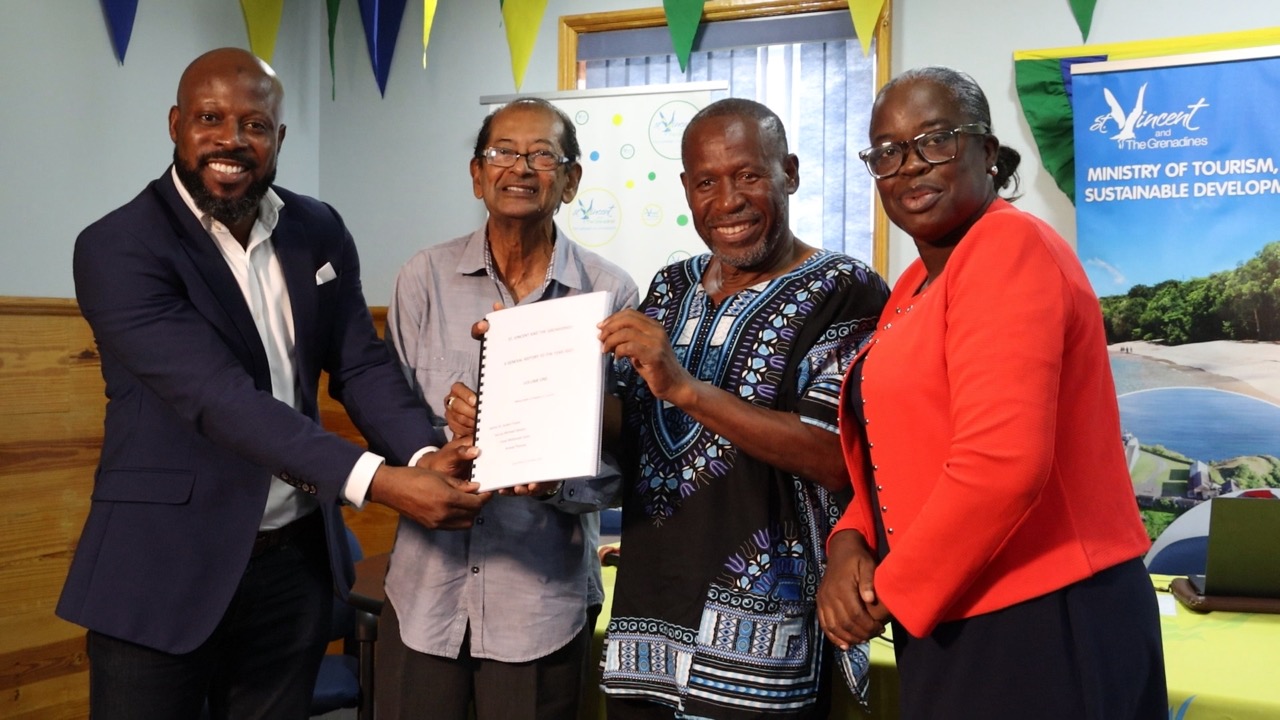 FIRST DRAFT OF VINCENTIAN HISTORY HANDED OVER - Asberth News Network