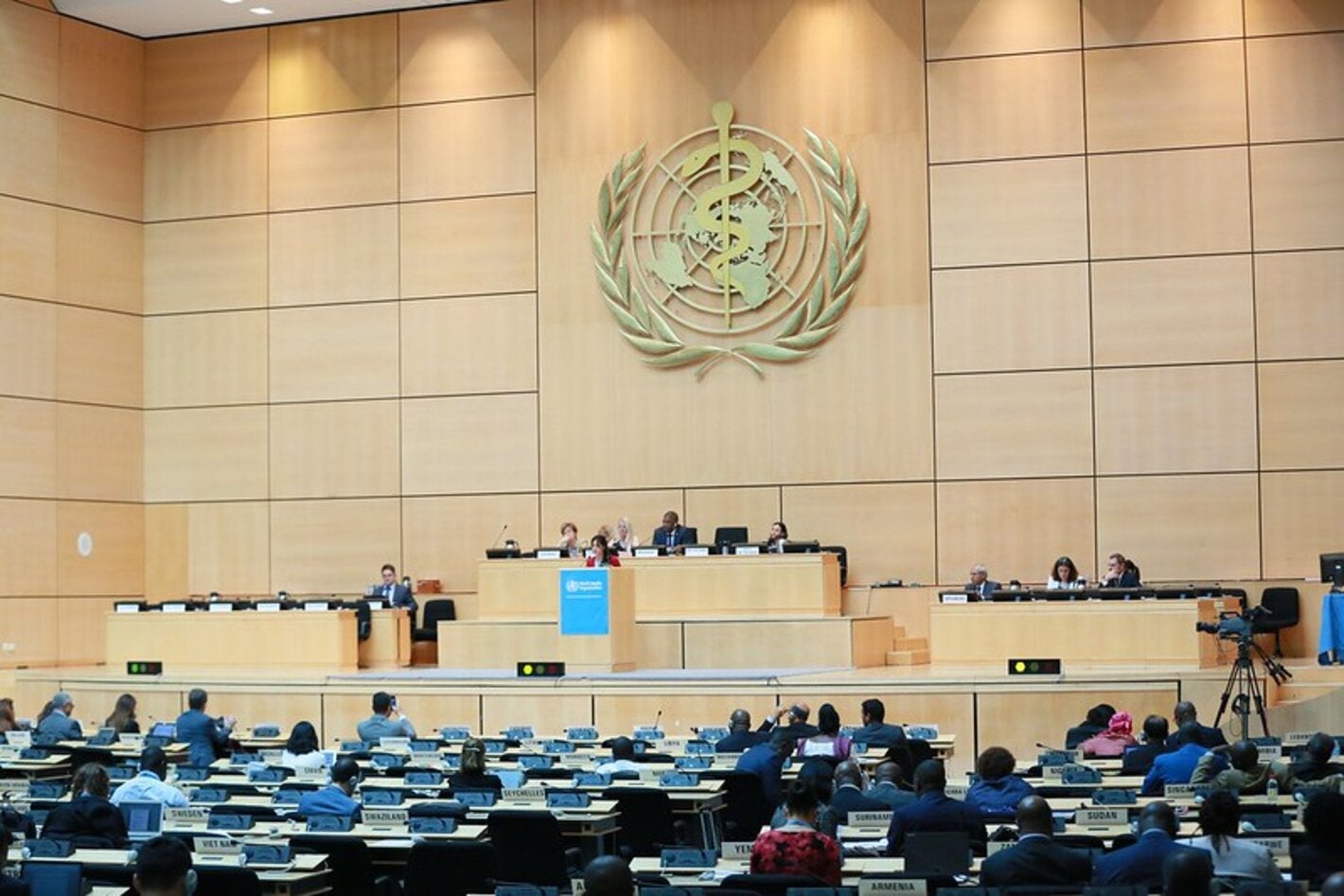 SVG ATTENDS WORLD HEALTH ASSEMBLY IN GENEVA - Asberth News Network