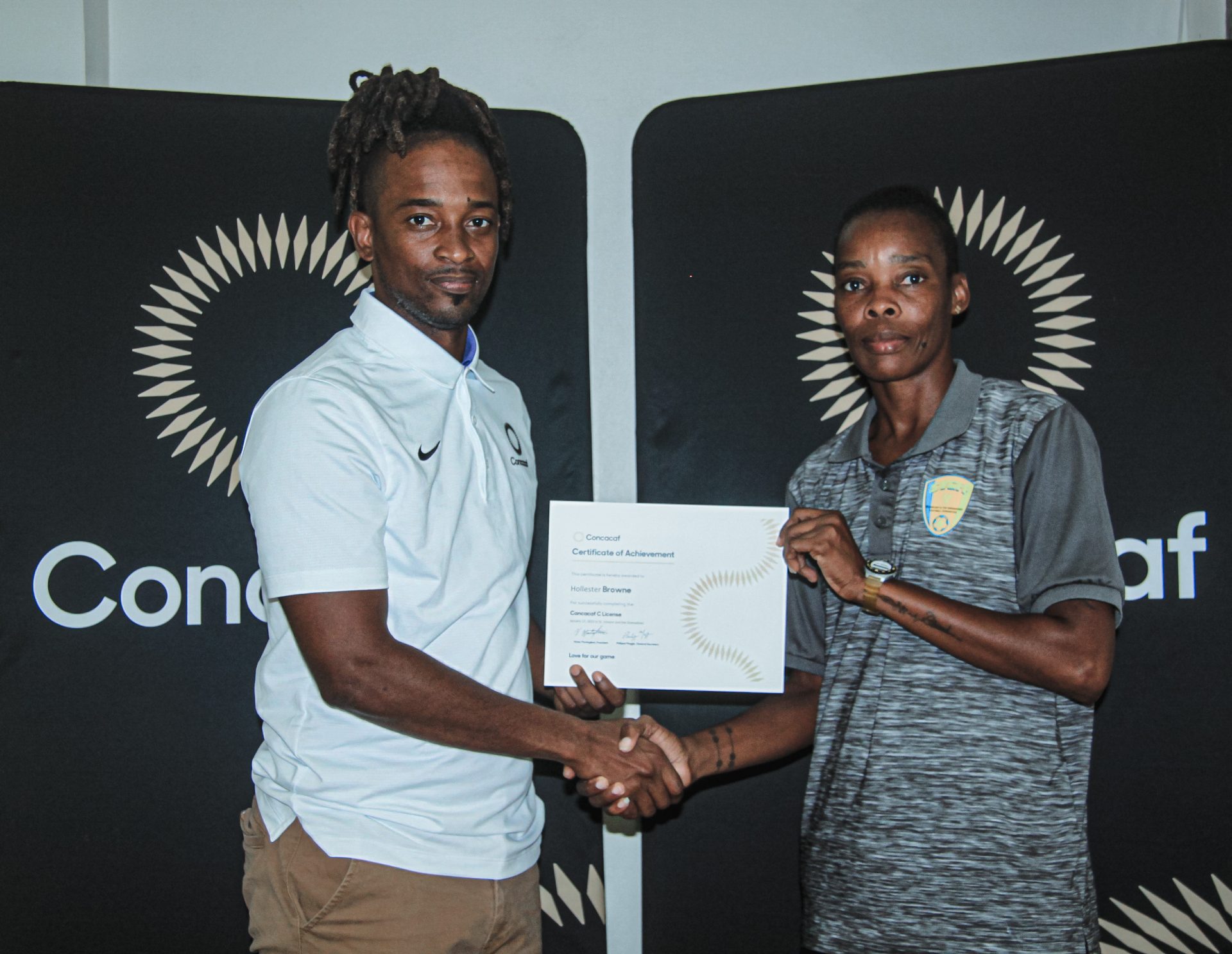 SVGFF congratulates Concacaf C Coaching License Recipients - Asberth ...