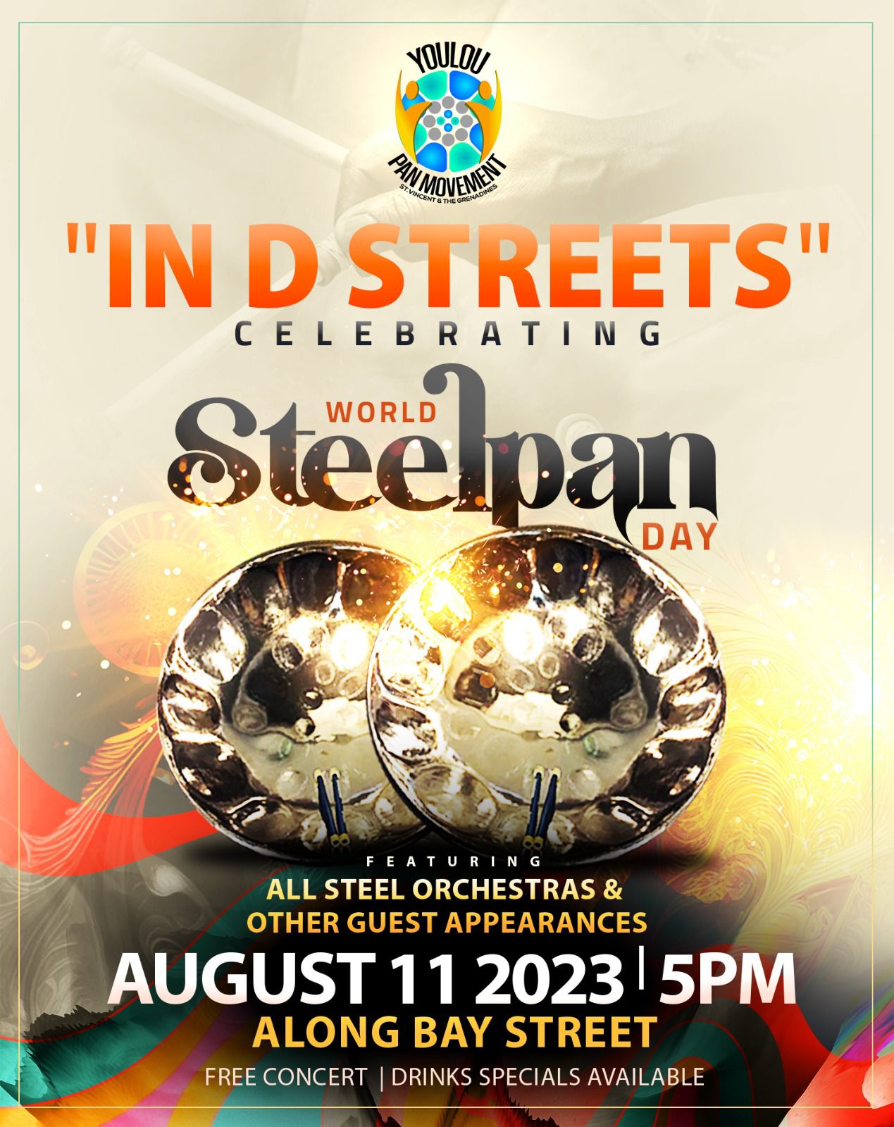 Youlou pan movement to celebrate world steel pan day - Asberth News Network