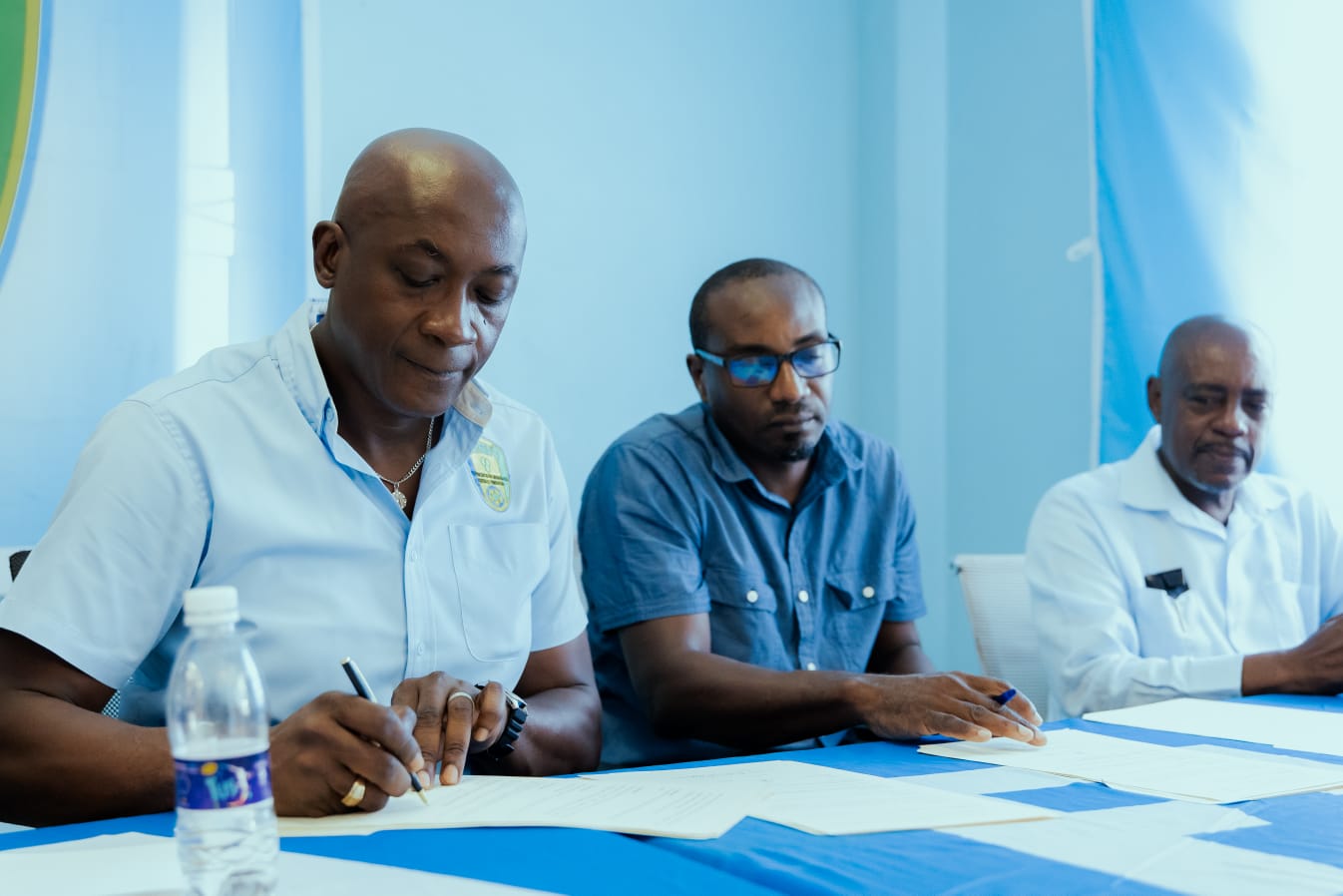 SVGFF & NTech Sign EC$750k Contract to Install Lights at Brighton ...