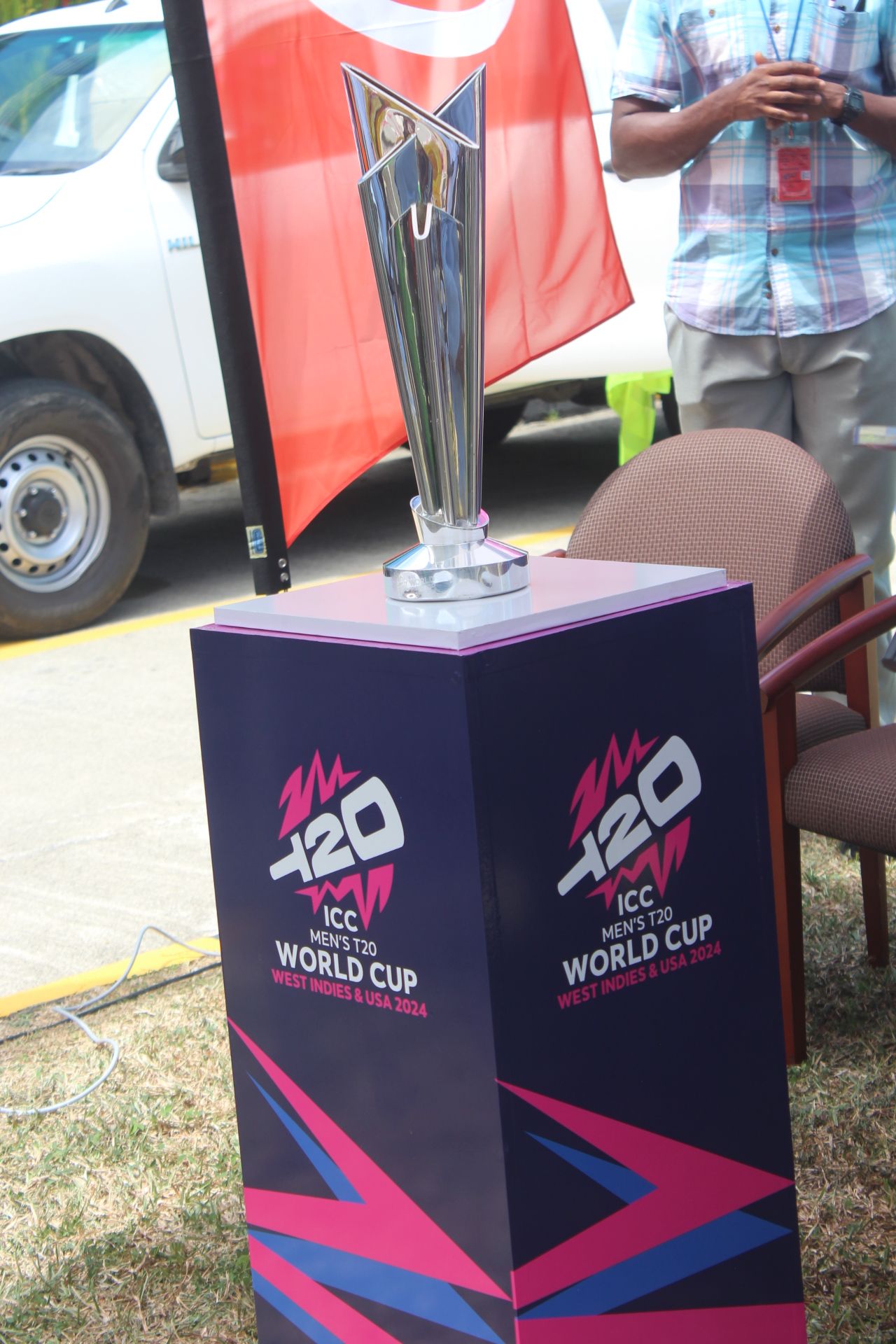 The ICC World Cup trophy is here - Asberth News Network
