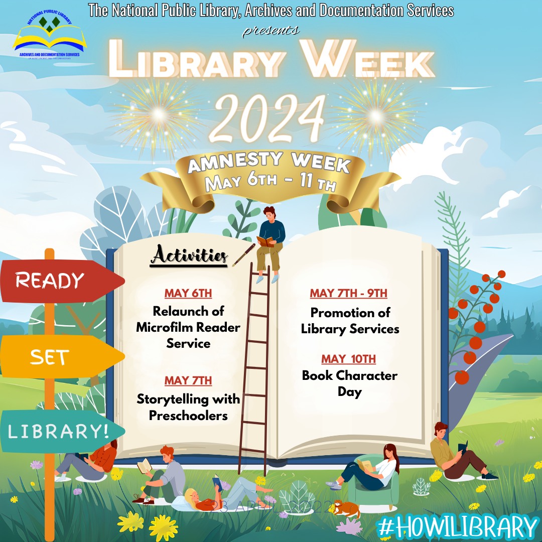 CELEBRATING LIBRARY WEEK 2024 - READY, SET, LIBRARY! - Asberth News Network