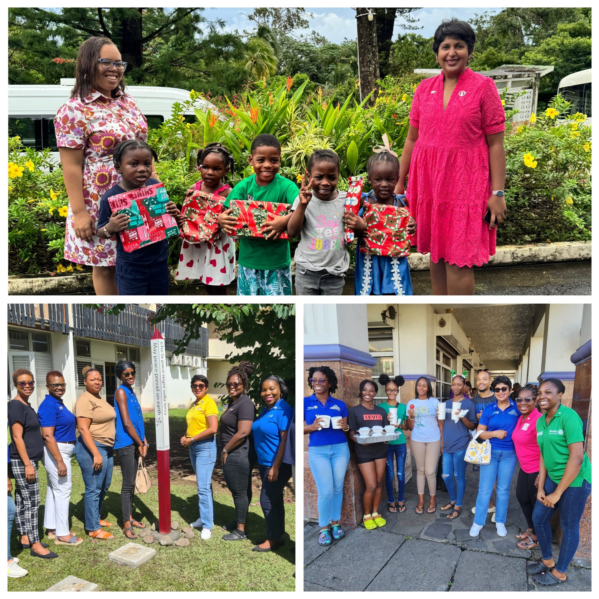 Rotary District 7030 Governor Debbie Roopchand Pays Official Visit toSt ...