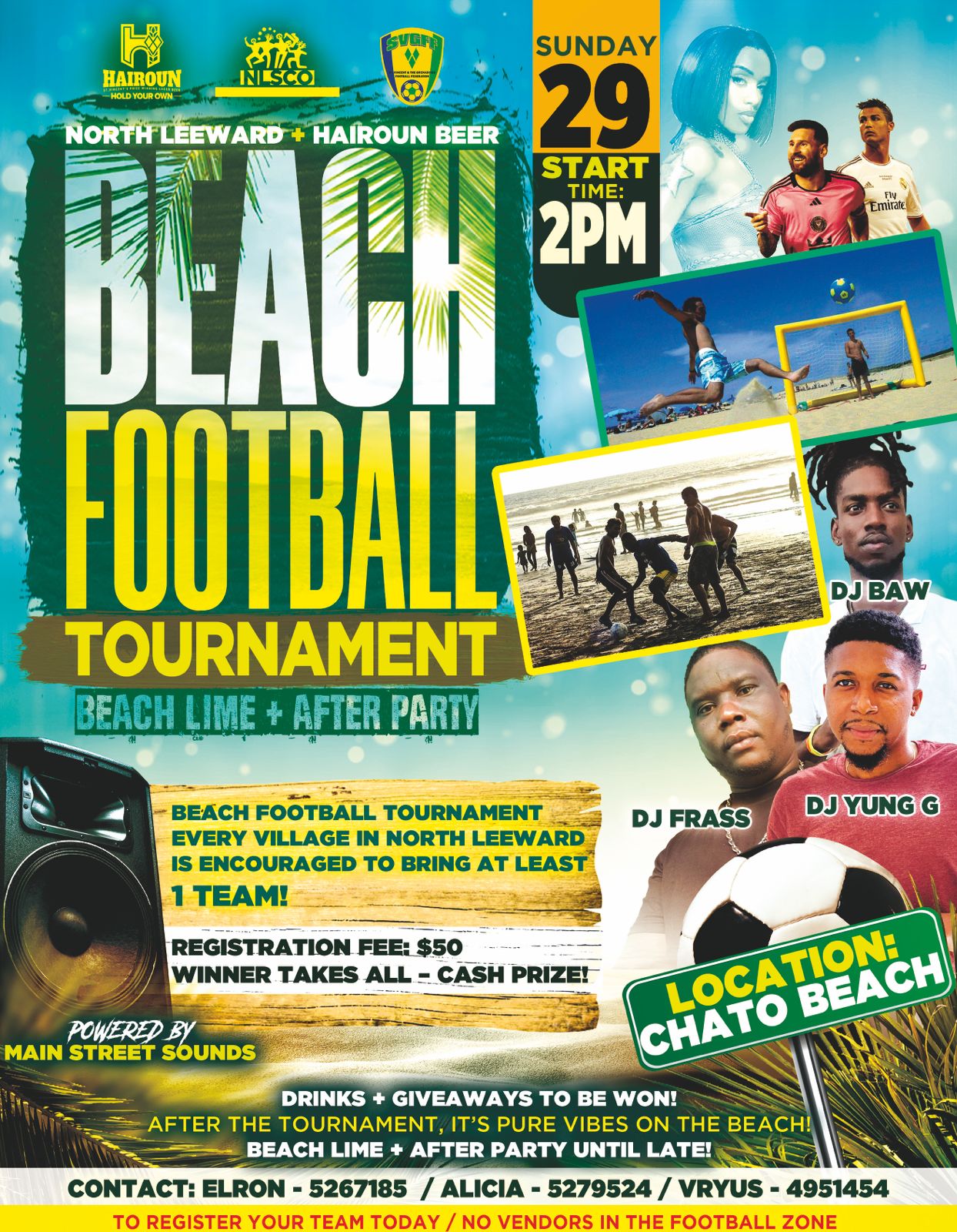 North Leeward Gears Up for Historic First-Ever Beach Football ...