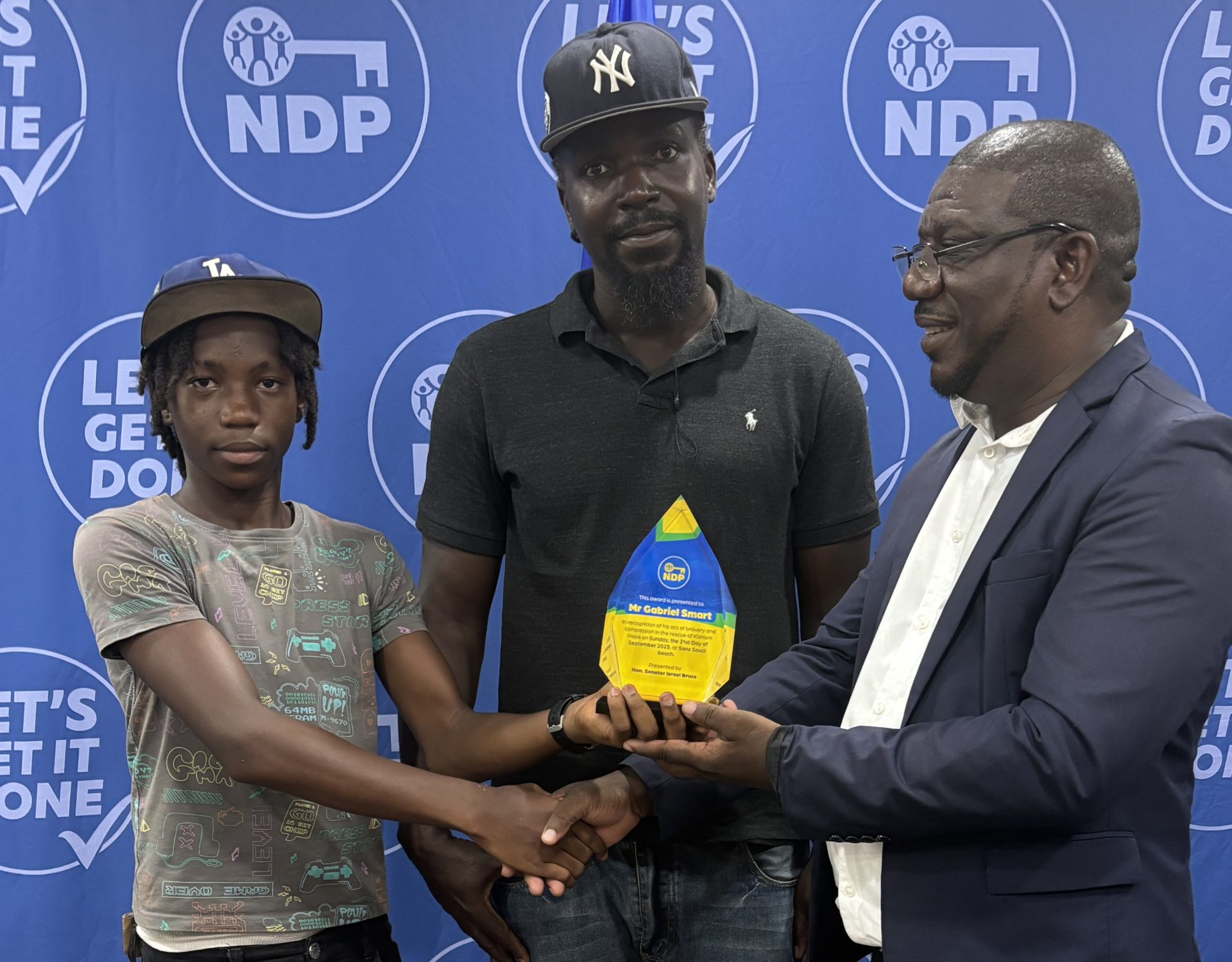 Senator Bruce Keeps Promise with Gabriel "Webb " Smart - Asberth News ...
