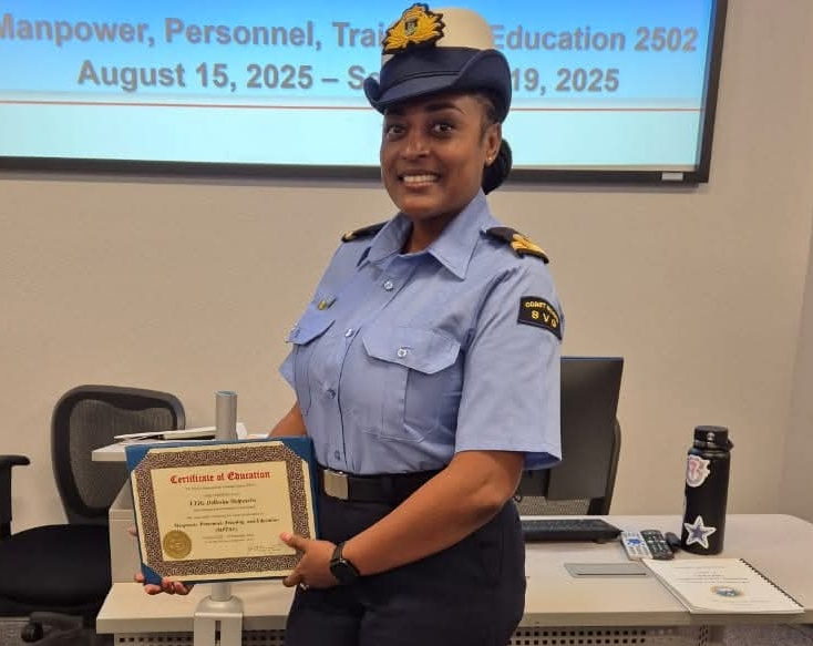“SVG Coast Guard Officer Excels in Advanced U.S. Navy Training ...